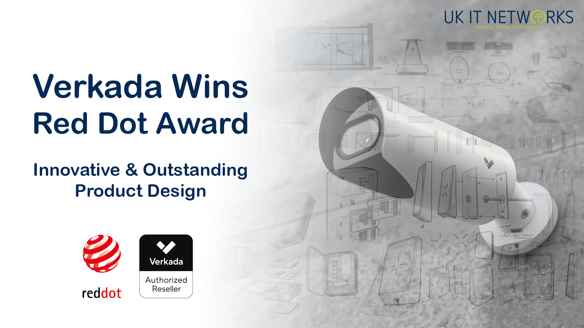 Verkada Wins Red Dot Award for Product Design - UK IT Networks