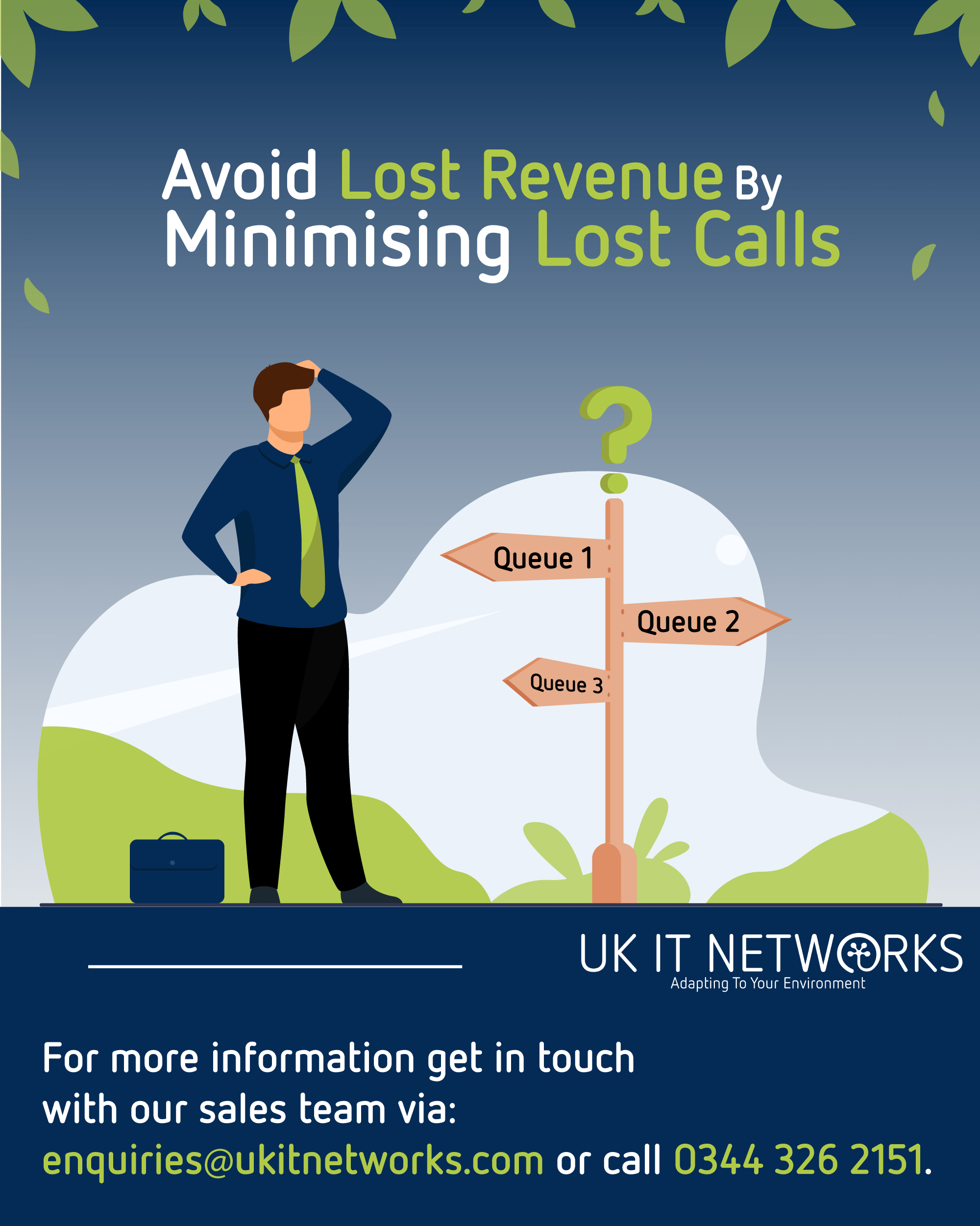 Download Our Guide To Minimising Lost Calls - UK IT Networks